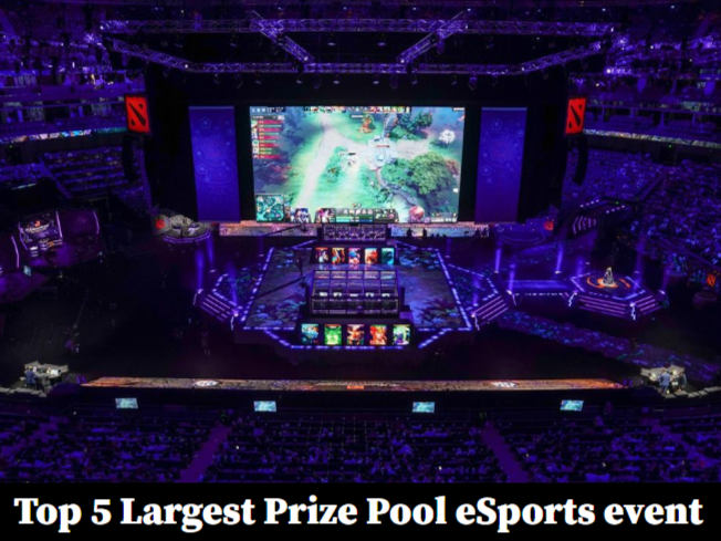 Top 5 Largest Prize Pool eSports event - 73buzz