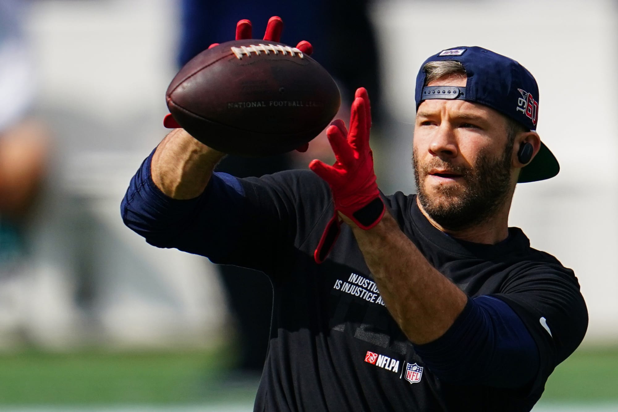 Julian Edelman Denies Claims of Rob Gronkowski's Partying Habits During ...